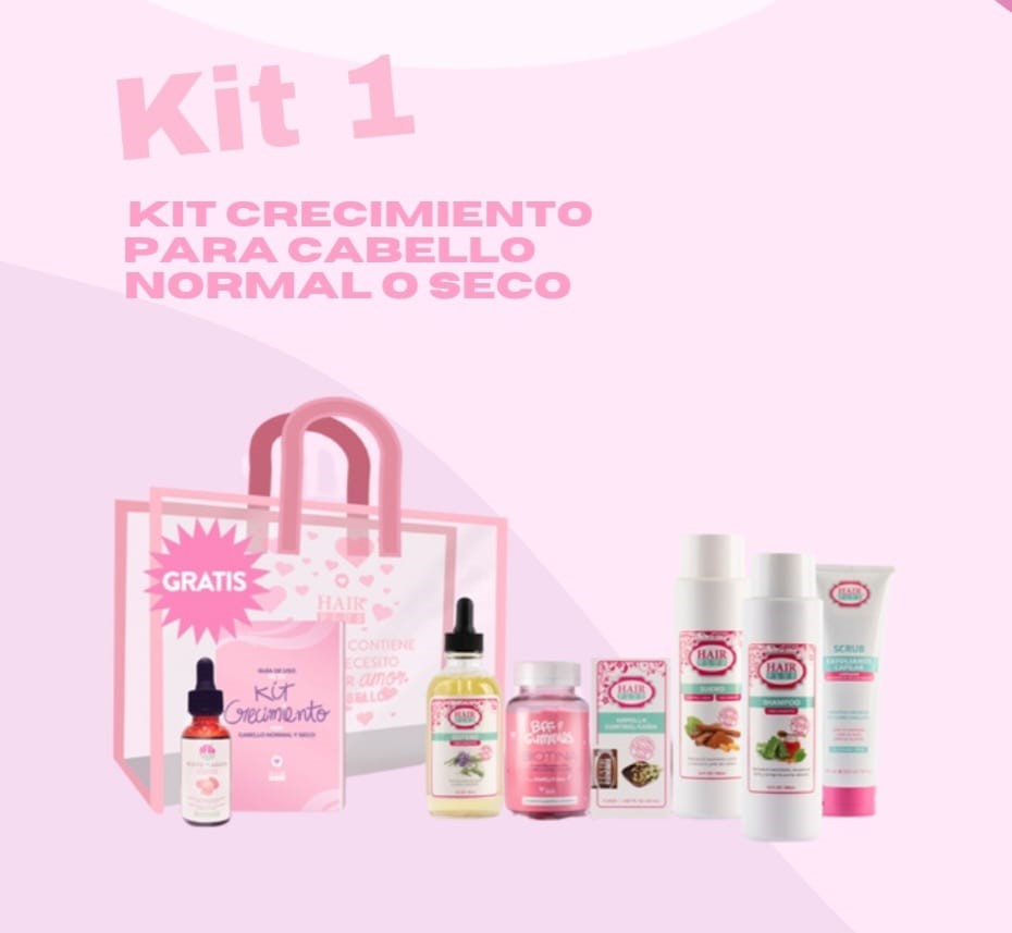 *1 Crecimiento para Cabello Normal o Seco - HairPlus